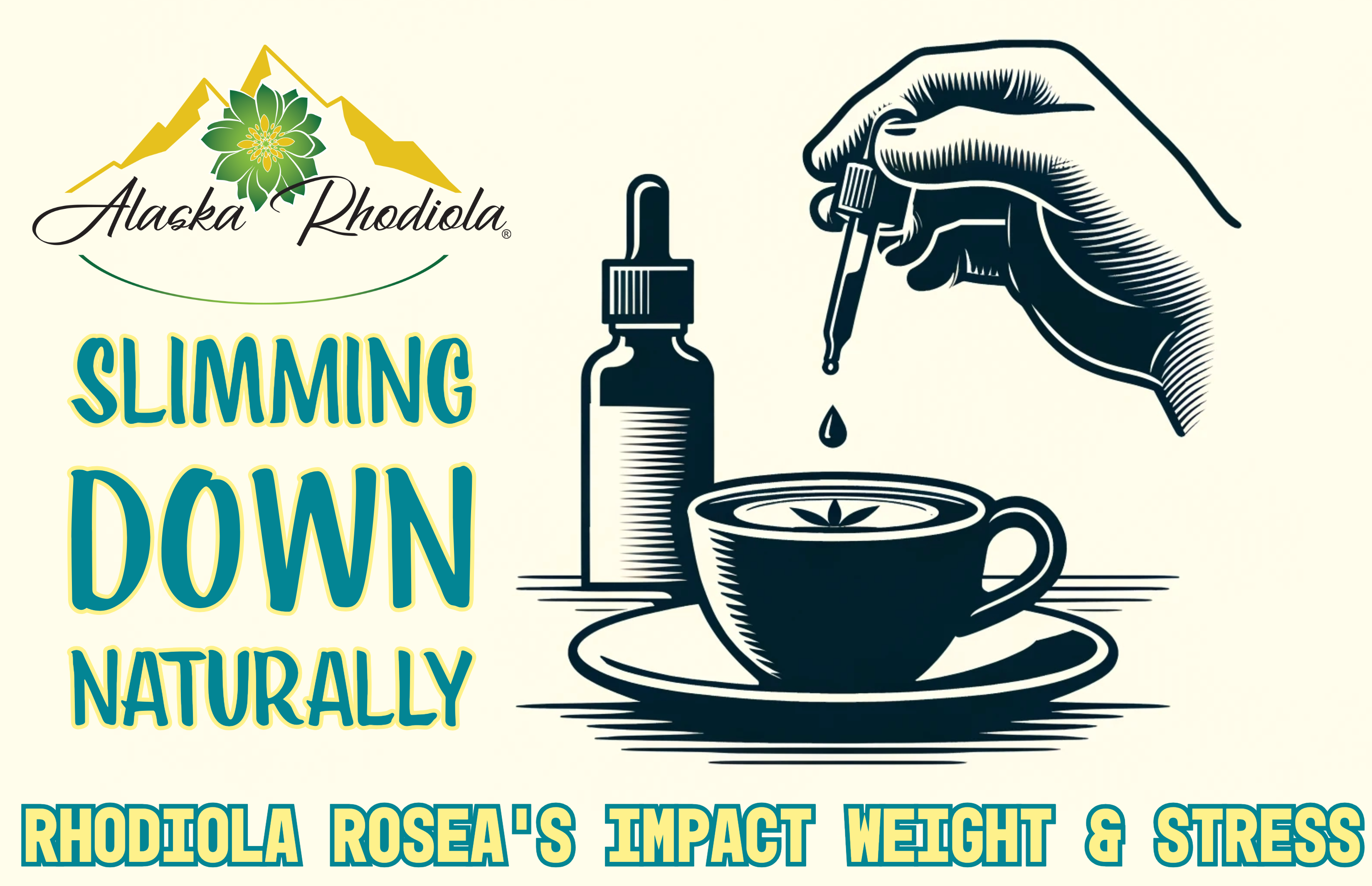 Slimming Down Naturally: Rhodiola Rosea's Impact on Weight and Stress – Alaska Rhodiola